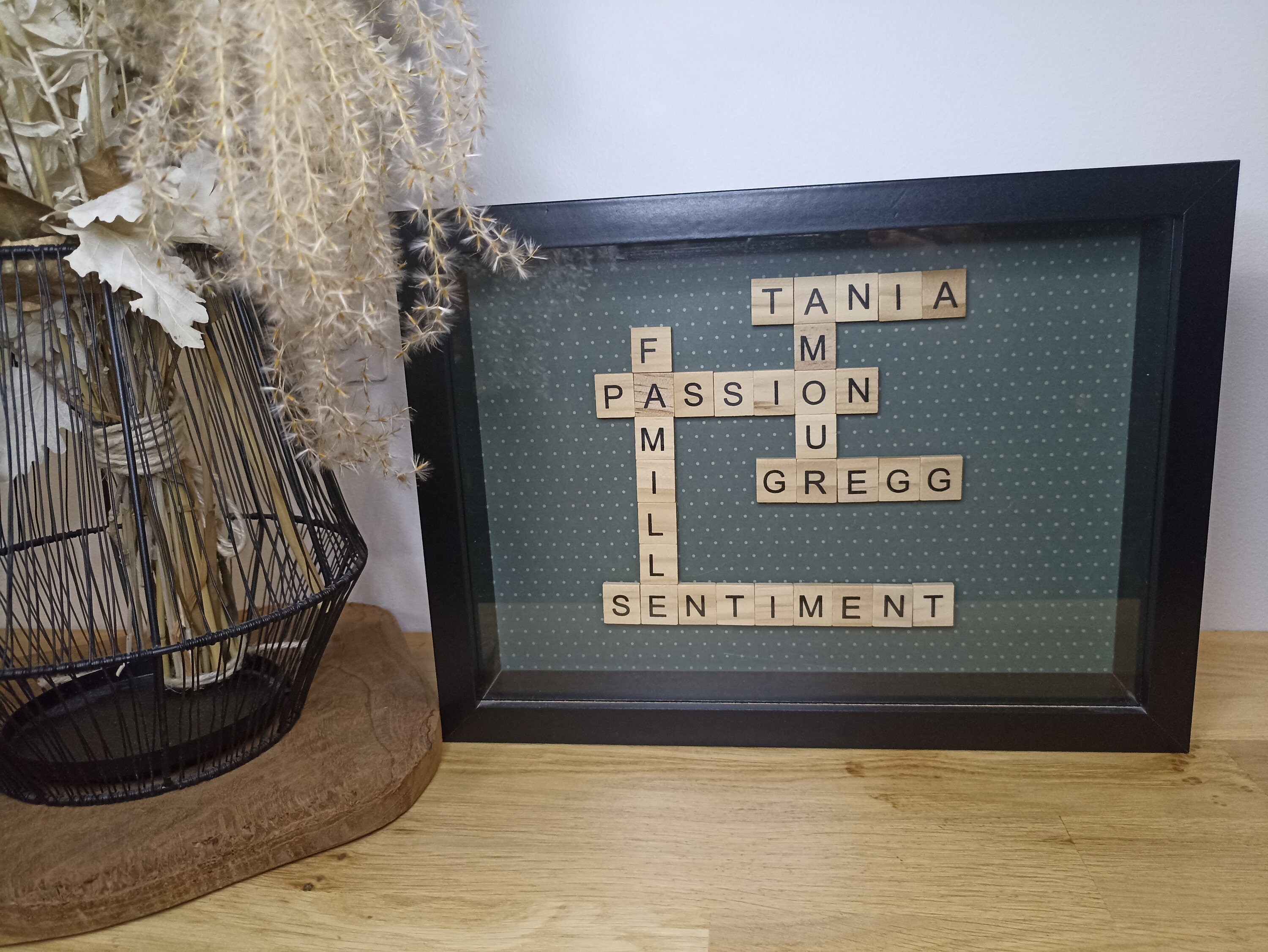 Personalized Word Search Frame - Etsy