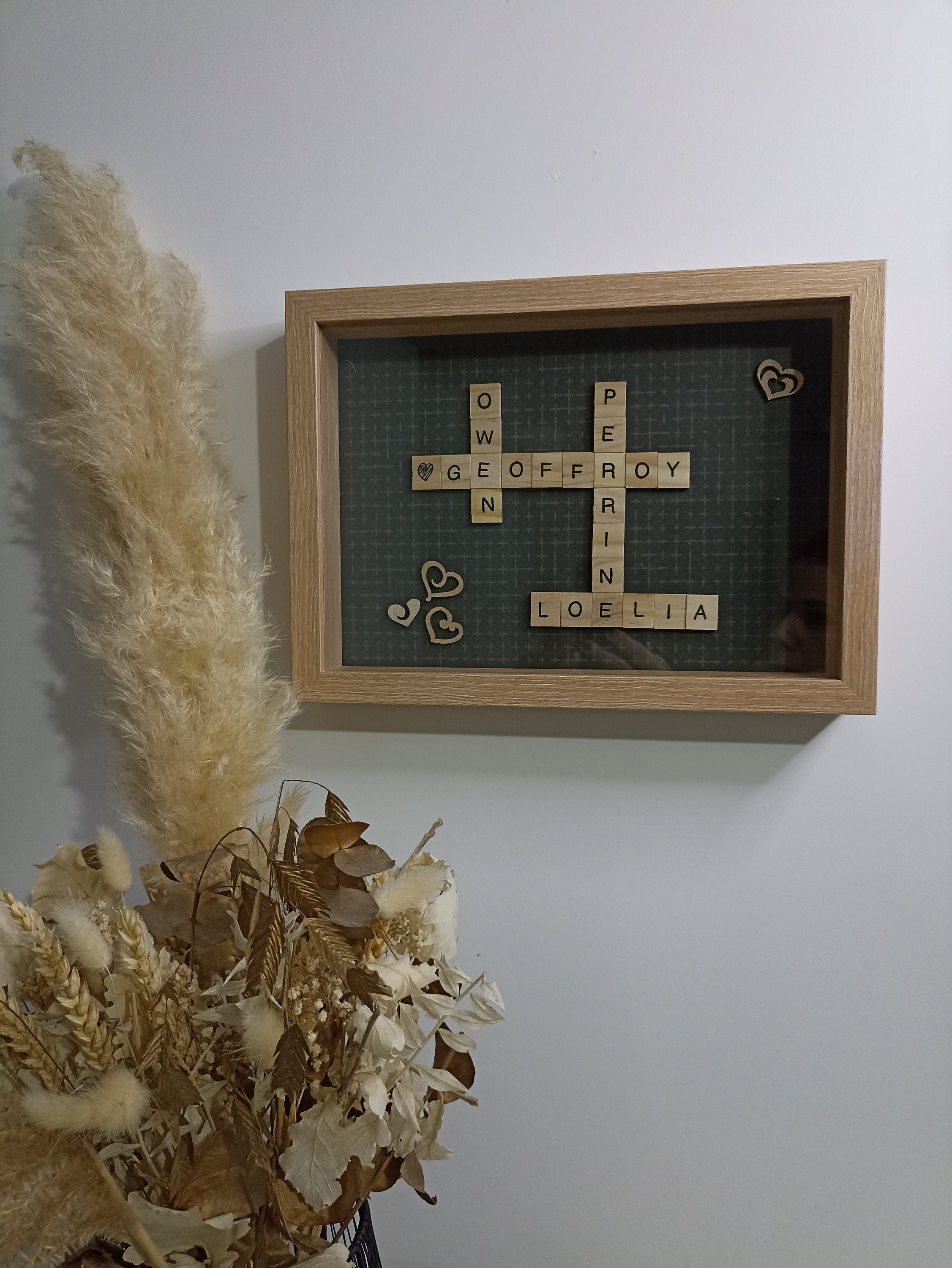 Personalized Word Search Frame - Etsy