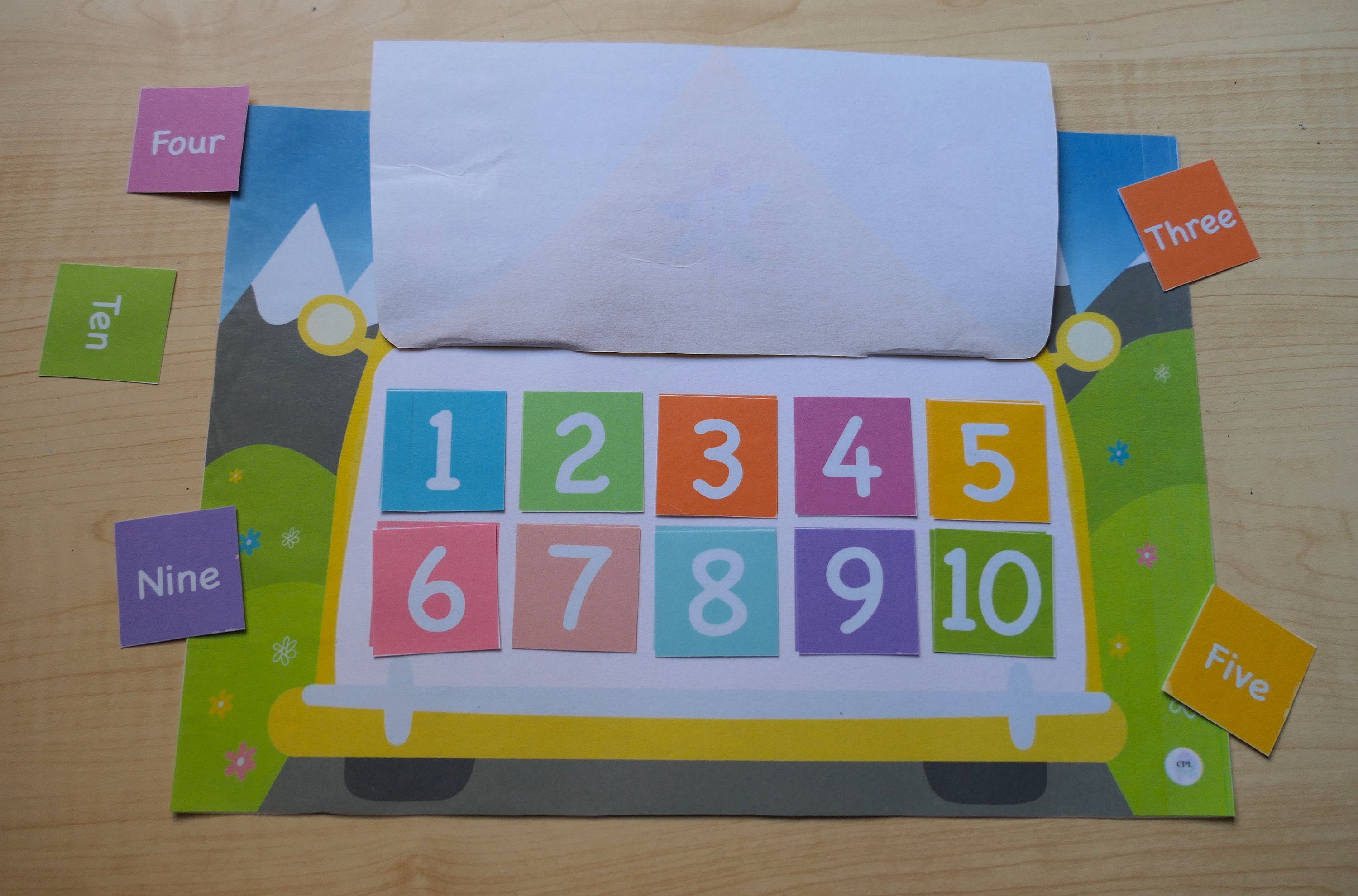 Toddler Numbers Matching, Numbers 1 to 10, Montessori Numbers, Numbers ...
