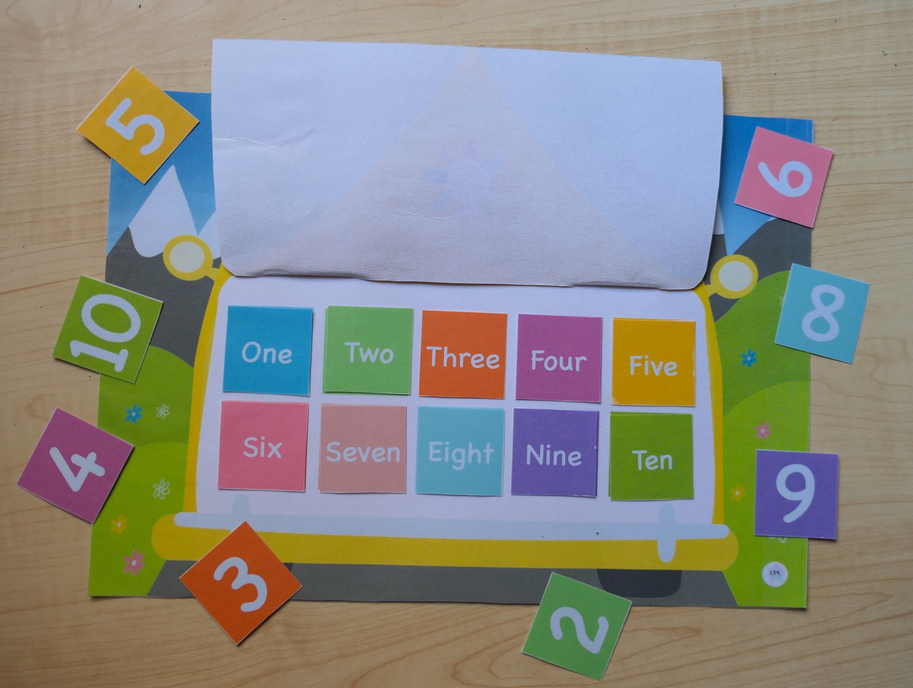 Toddler Numbers Matching, Numbers 1 to 10, Montessori Numbers, Numbers ...