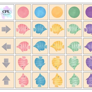 Montessori Sorting Activity, Montessori Interactive, Learn Directions ...