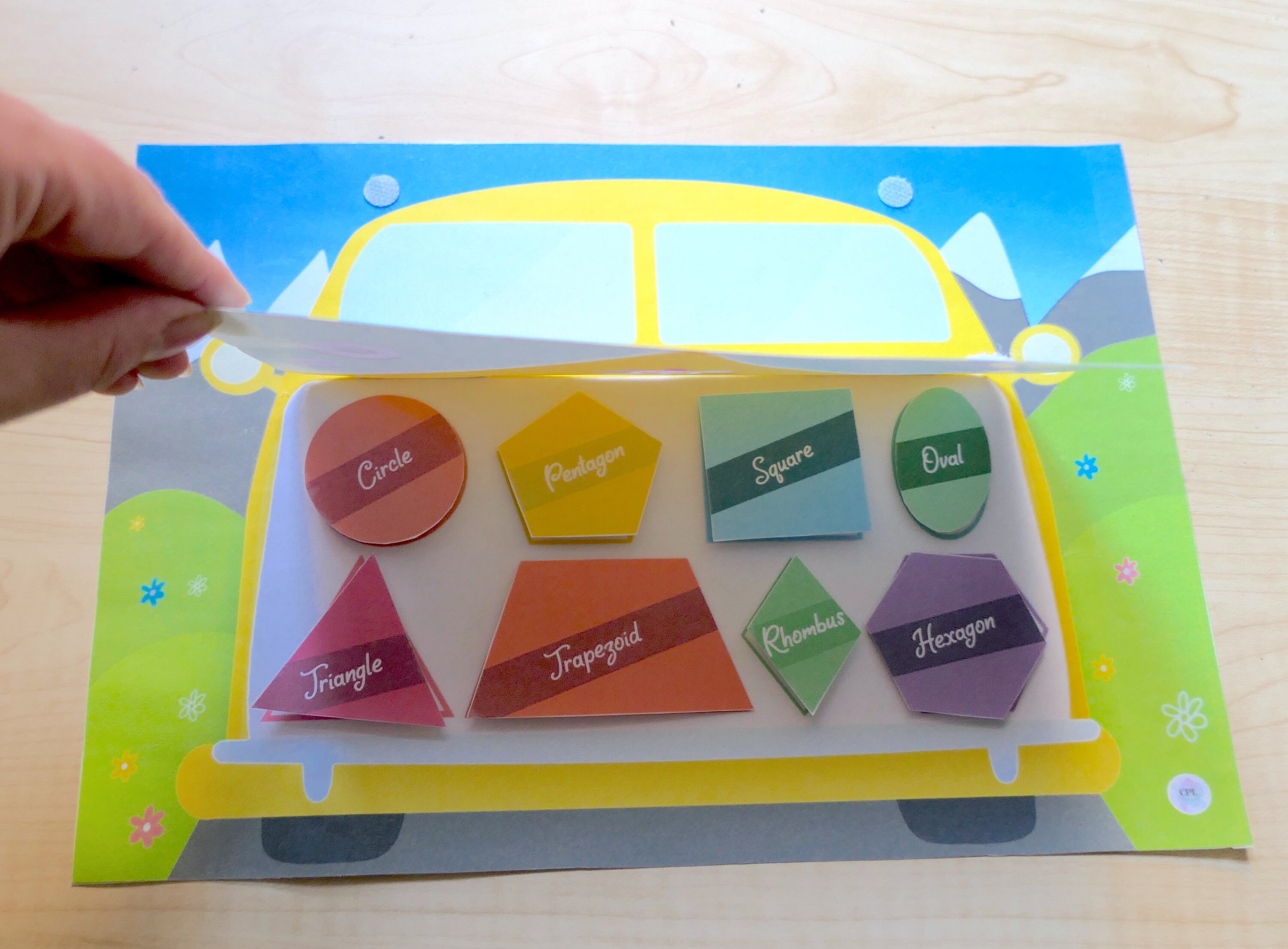 Montessori Shapes Matching, Learning Shapes, Toddler Activity, Sort by ...