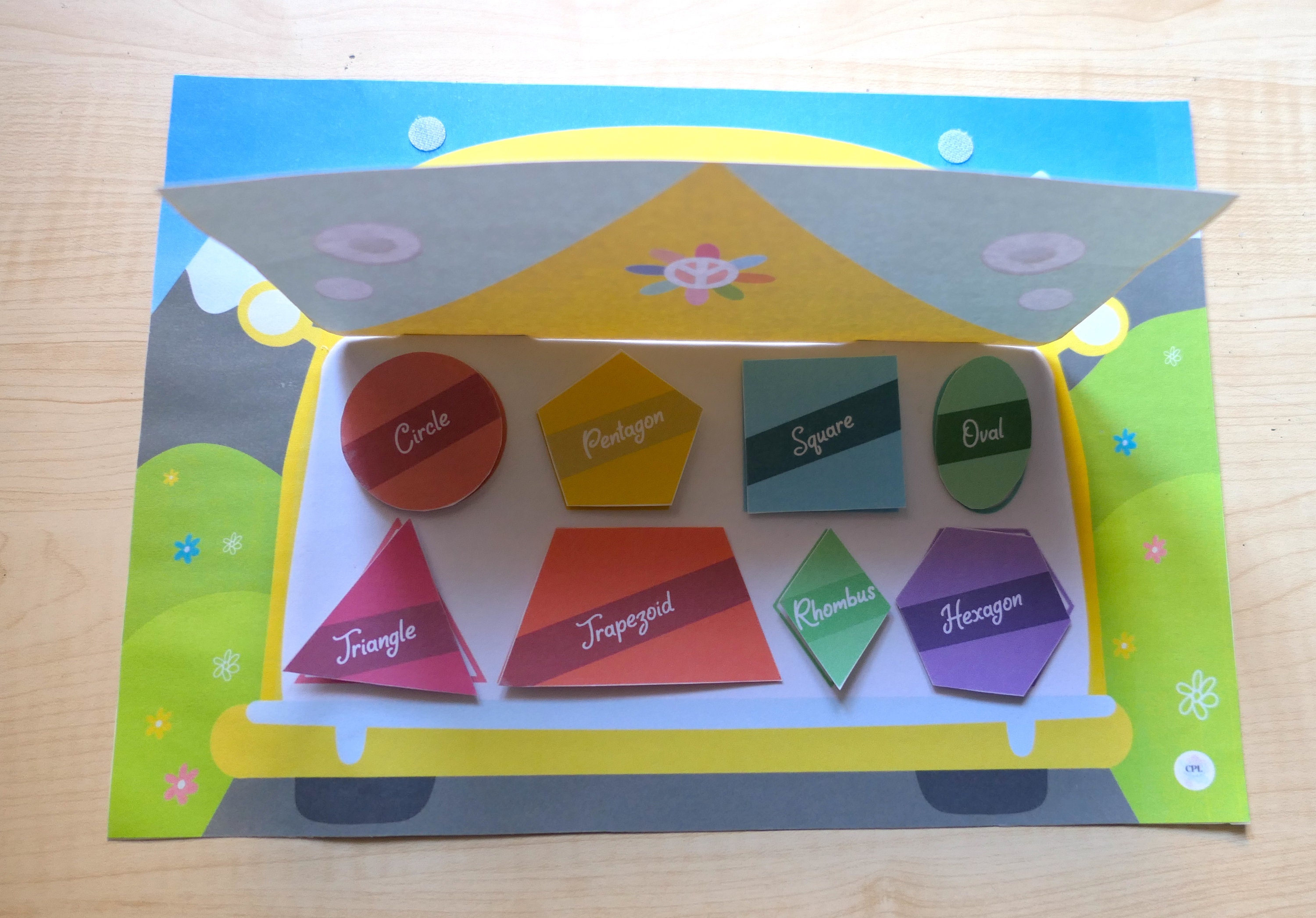 Montessori Shapes Matching, Learning Shapes, Toddler Activity, Sort by ...