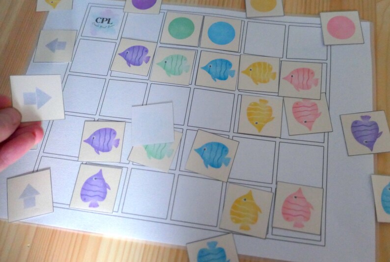 Montessori Sorting Activity, Montessori Interactive, Learn Directions ...