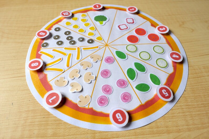 Number Quantity Recognition, Counting and Numbers 1-10, Math Activity ...