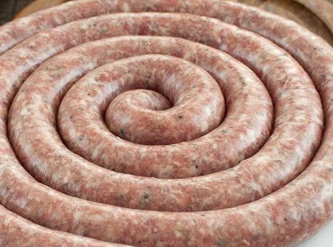 5 Pounds Homemade Italian Rope Sausage - Etsy