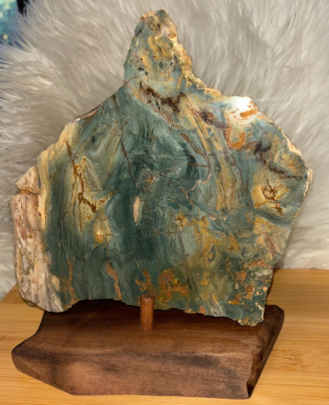 Collector Larsonite / Gary Green Jasper / Bogwood / Rare Petrified Wood ...
