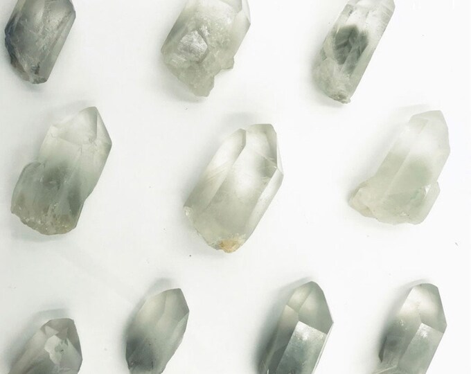 Grey Lithium Quartz Tower, Lithium Quartz, Fossil, Minerals - Etsy