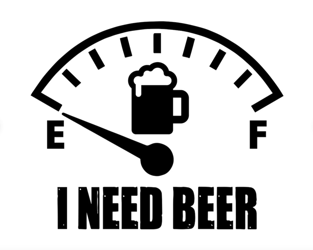I Need Beer Vinyl Decal - Etsy