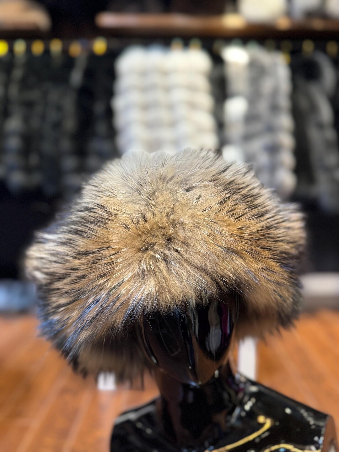 100% Real Fox Fur Brown Hat - Etsy Canada