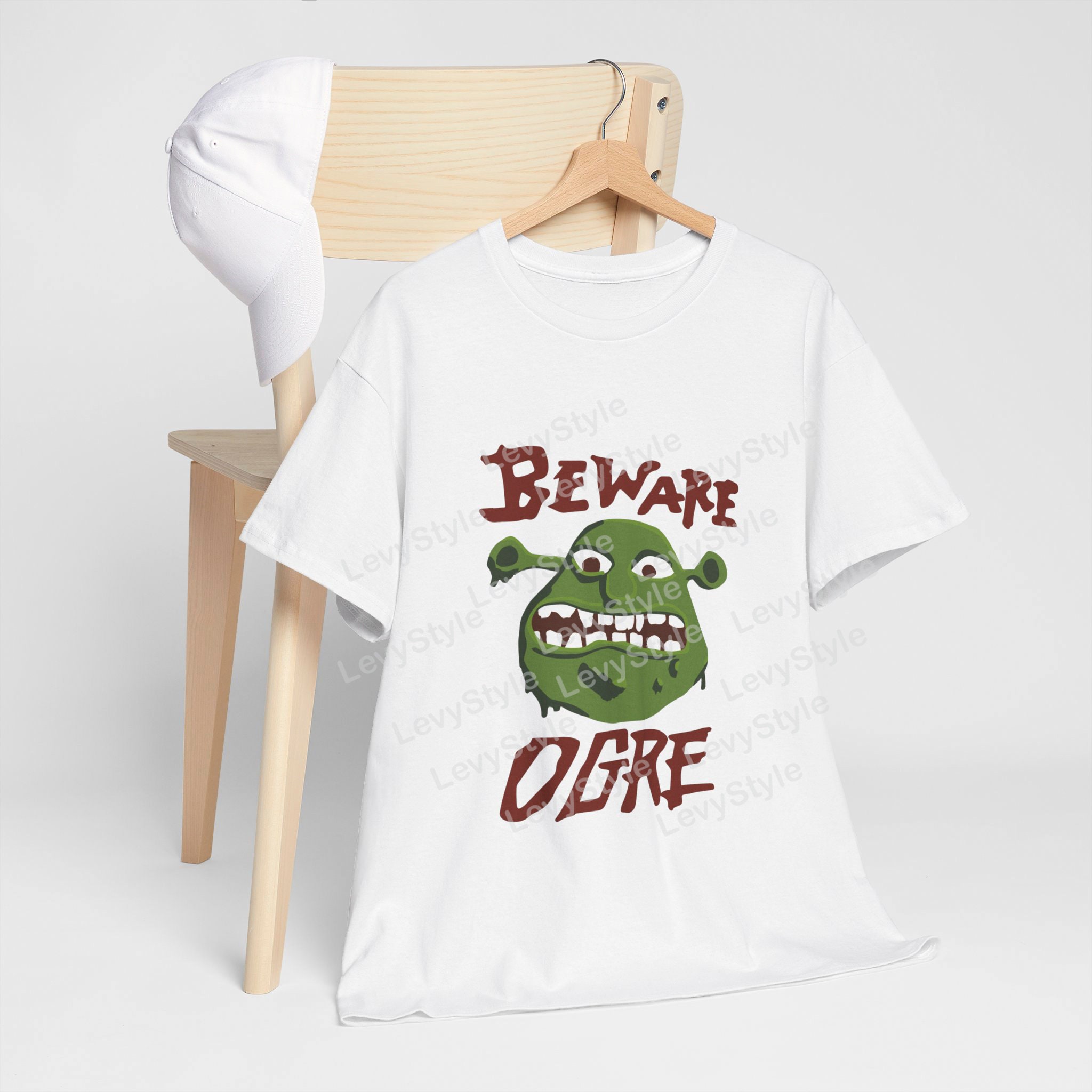 Beware Ogre Shrek - Unisex Heavy Cotton Tee - Etsy