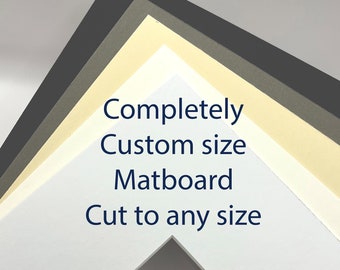 Custom Cut Mat, Custom Mat, Matboard, Mat Board, for Photos, Art Pieces ...