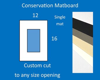 Custom Cut Mat, Custom Mat, Matboard, Mat Board, for Photos, Art Pieces ...