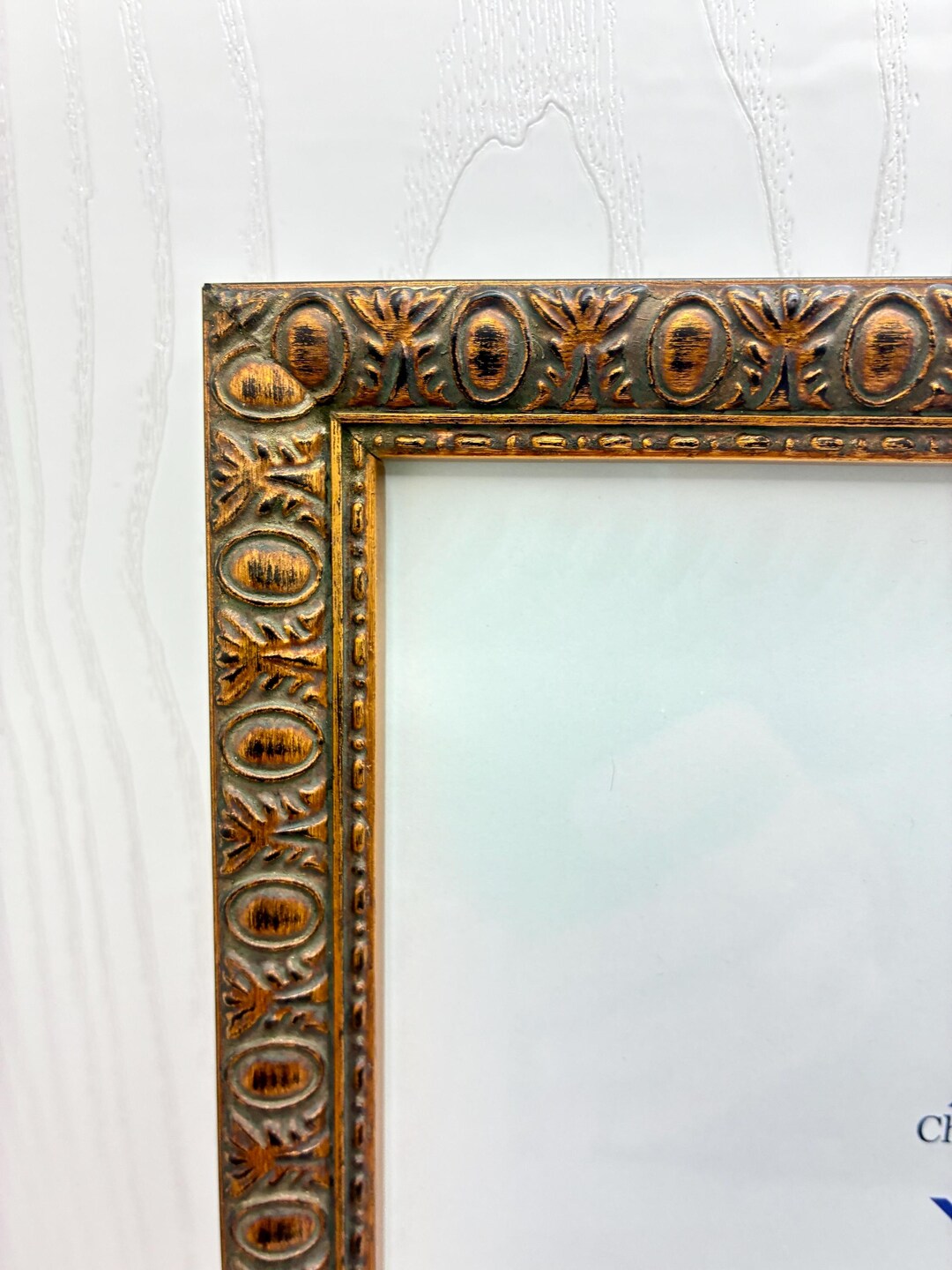 6x8 Bronze Gold Photo Frame Xoxo Pattern Picture Frame for Your Photo ...