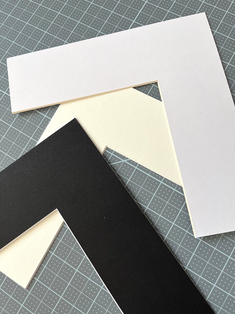 Matboard 11x14 Custom Mat for Picture Framing Cut to Any Size Mat ...