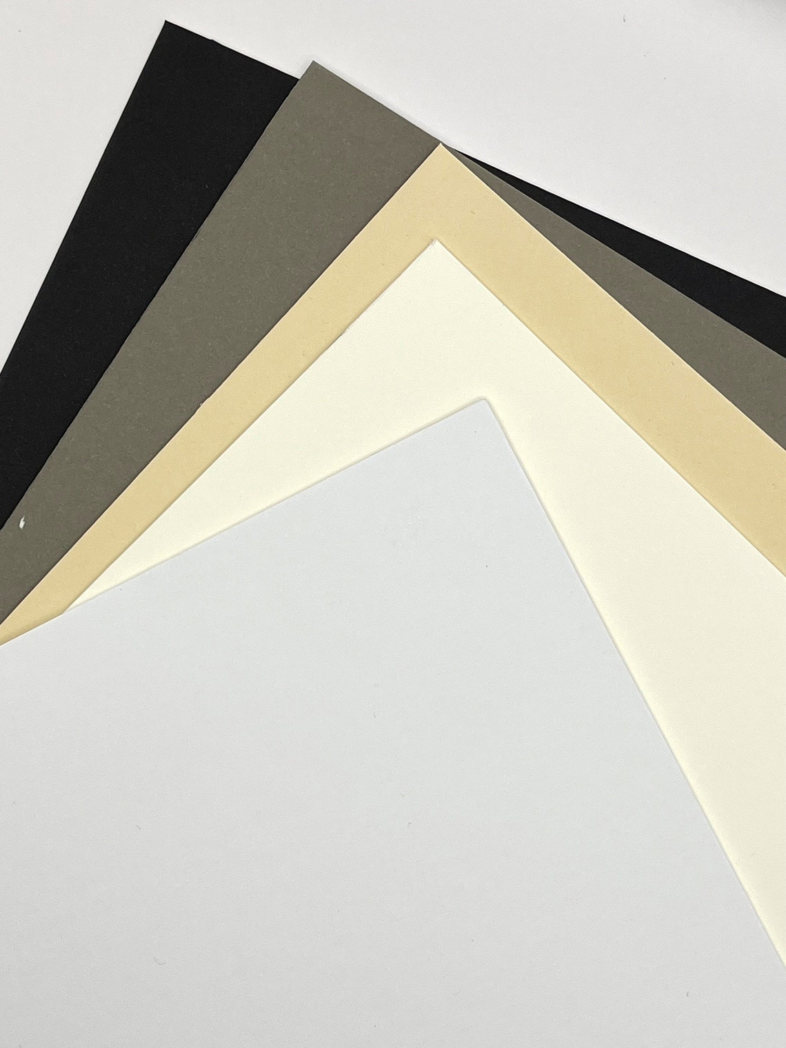 Blank UNCUT Matboard for Picture Framing Solid Single Mat No Opening ...