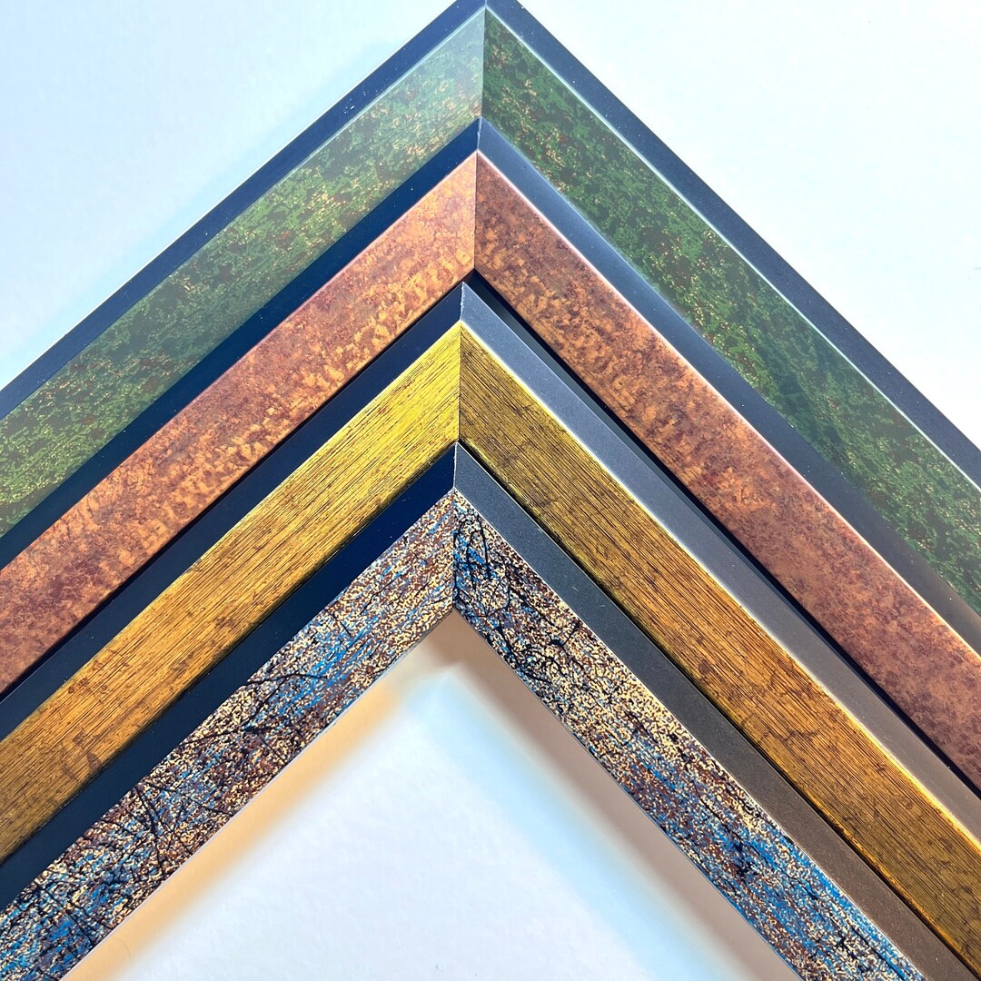 Modern Contemporary Midcentury Modern Picture Frame Black With ...