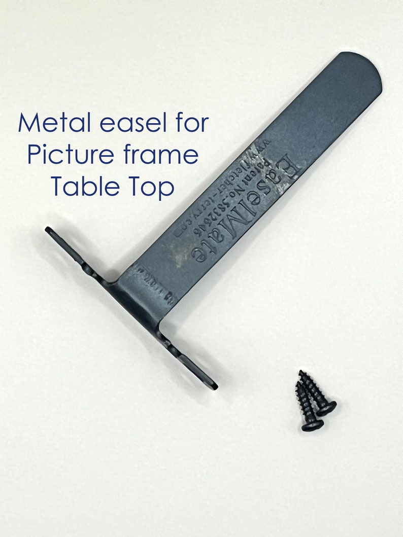 Metal Easel Mate Frame Stand Picture Frame Stand for Table Top Display ...