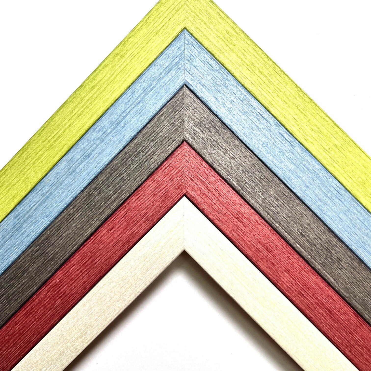 Colorful Contemporary Modern Natural Woodgrain Picture Frame 4x6 5x7 ...