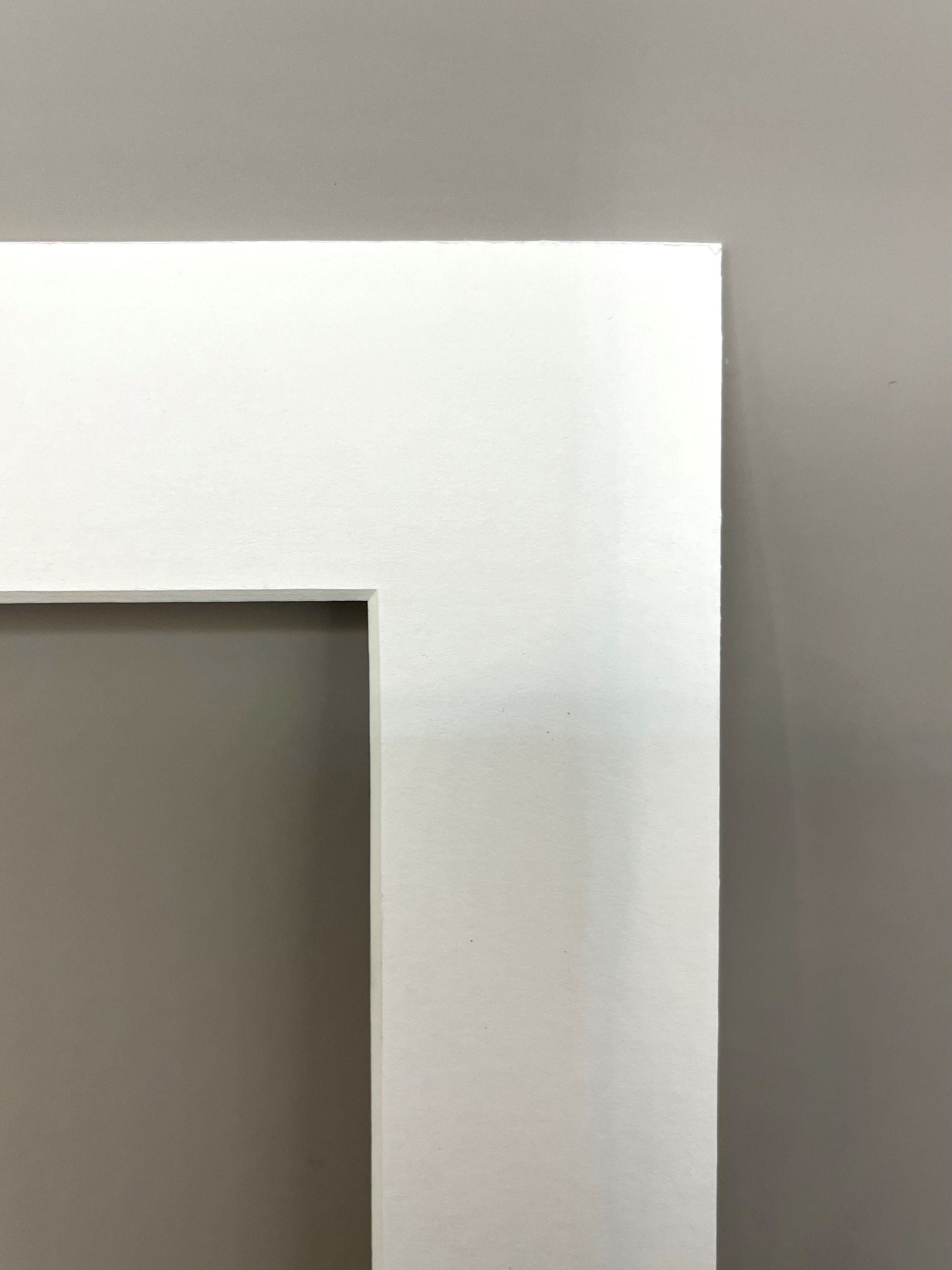 8x8 Matboard Picture Frame Matting, Photo Mat, Single Mat Conservation ...