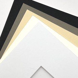 Completely Custom Size Mat Board Archival Cut to Your Size Frame and ...