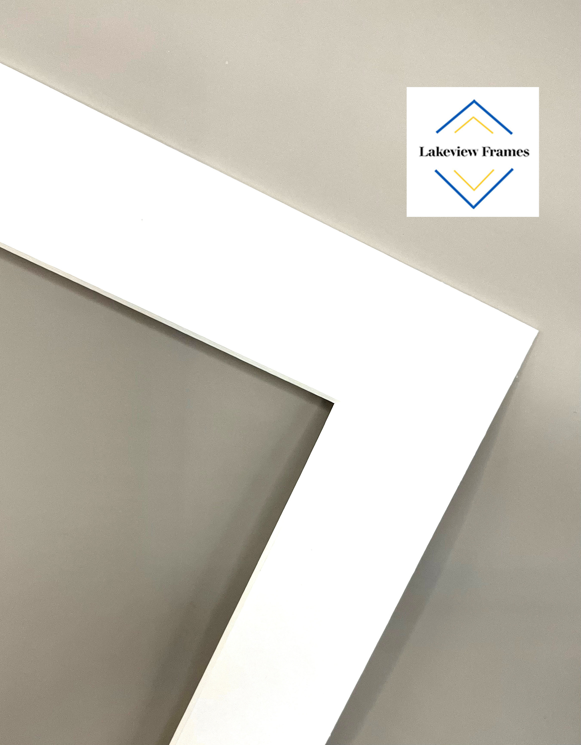 Matboard 6x8 Single Photo Mat Custom Cut Mat for Picture Framing - Etsy