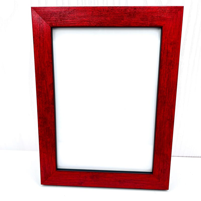 Red Picture Frame - Etsy