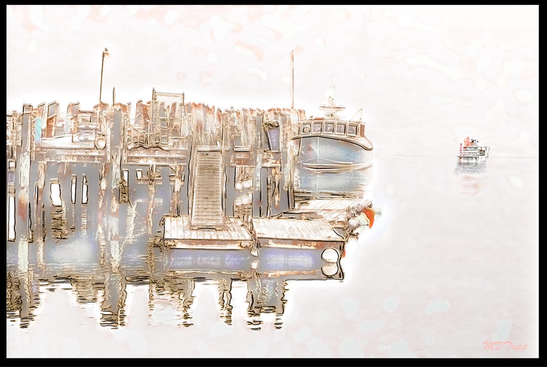 A Sleepy Dock Exceptionally Wall Art Beautiful Wall Art Digital Photo ...