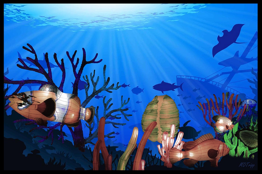 My Imaginary Fish Tank -exceptionally Wall Art Beautiful Fine Art ...