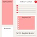Everyday to Do List Printable, Lovely "valentine's Day Vibe" Planner ...
