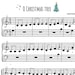 Jingle Bells Pre Staff Piano Christmas Sheet Music for Beginners 2 ...