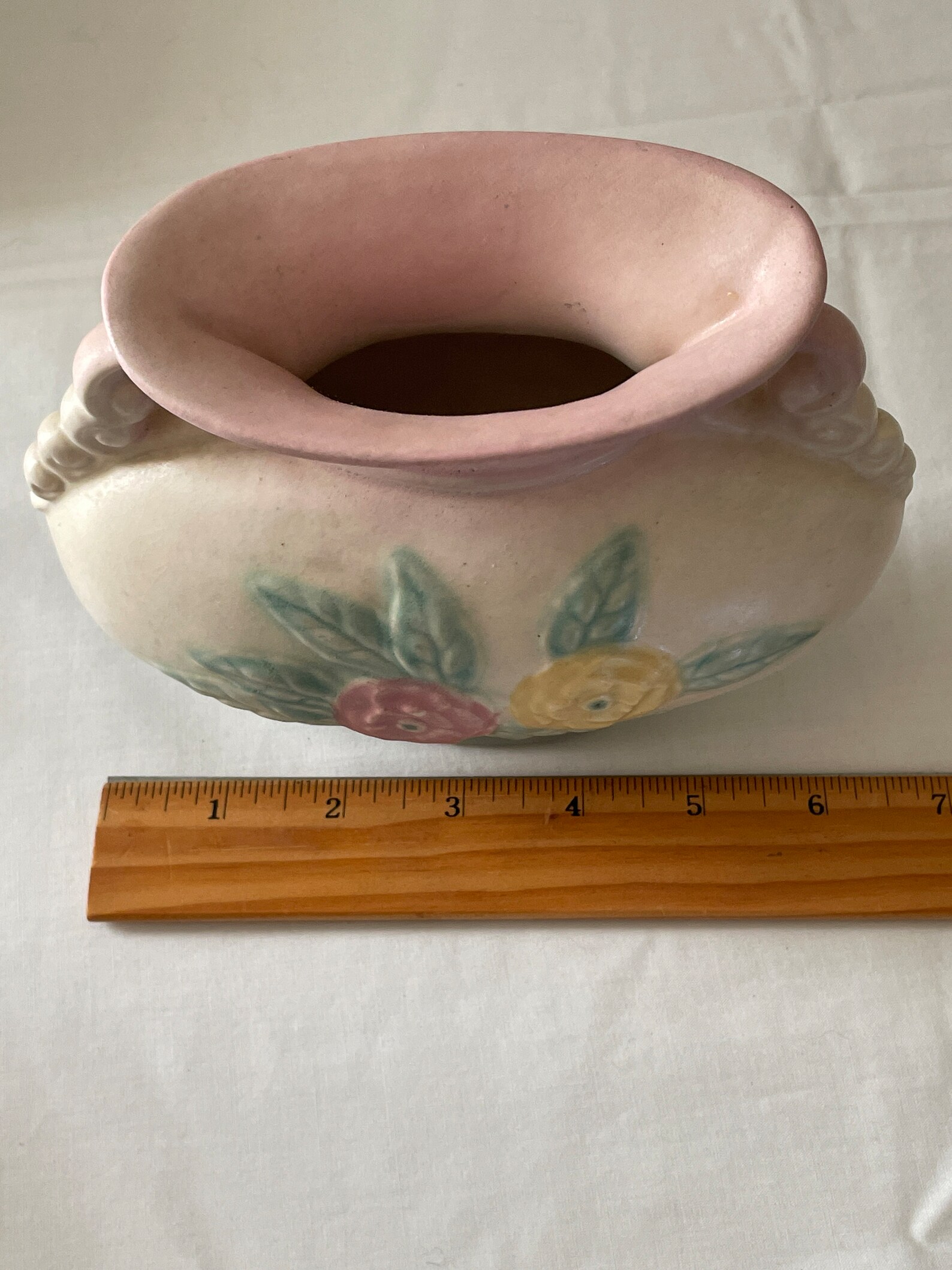 Hull Camelia Open Rose Vase - Etsy