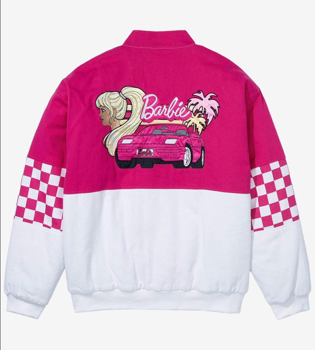 Barbie Checkered Racing Jacket Box Lunch Exclusive - Etsy