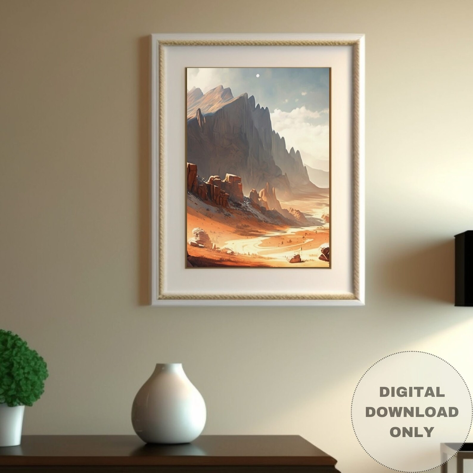 Barren Lands of the Harsh Ethereal Deserts, Mountains-desert-rocks ...