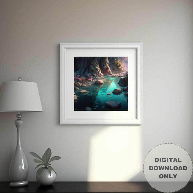 Primordial Pool Hidden Away in the Mountains, Hotspring-ancient ...