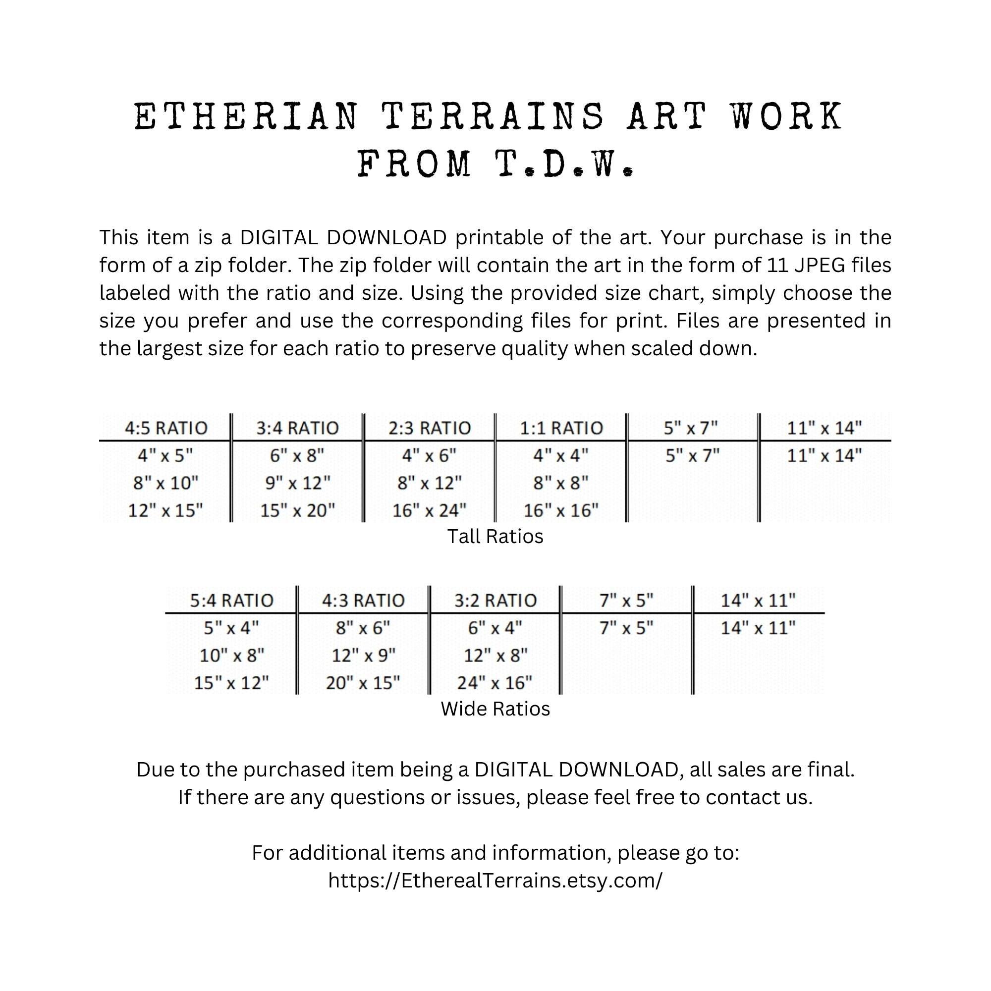 Gleaming River of the Remote Falls, River-forest-falls, Printable Wall ...