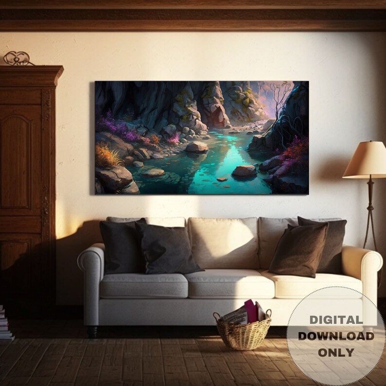 Primordial Pool Hidden Away in the Mountains, Hotspring-ancient ...