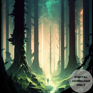 Valley of the Ancient Primordial Ancestors, Valley-mountains-river ...