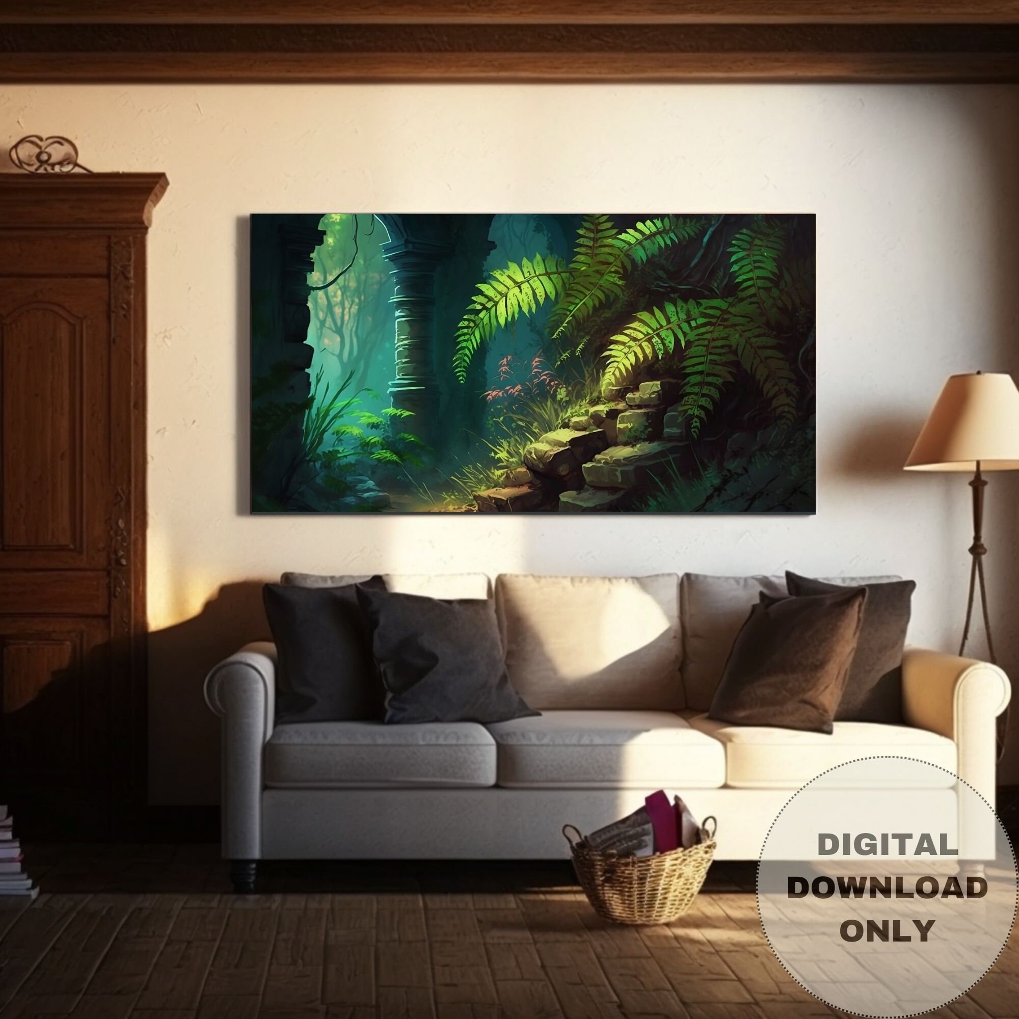 Lost Ruins of the Ethereal Fern Forests, Ferns-forest-ancient ...