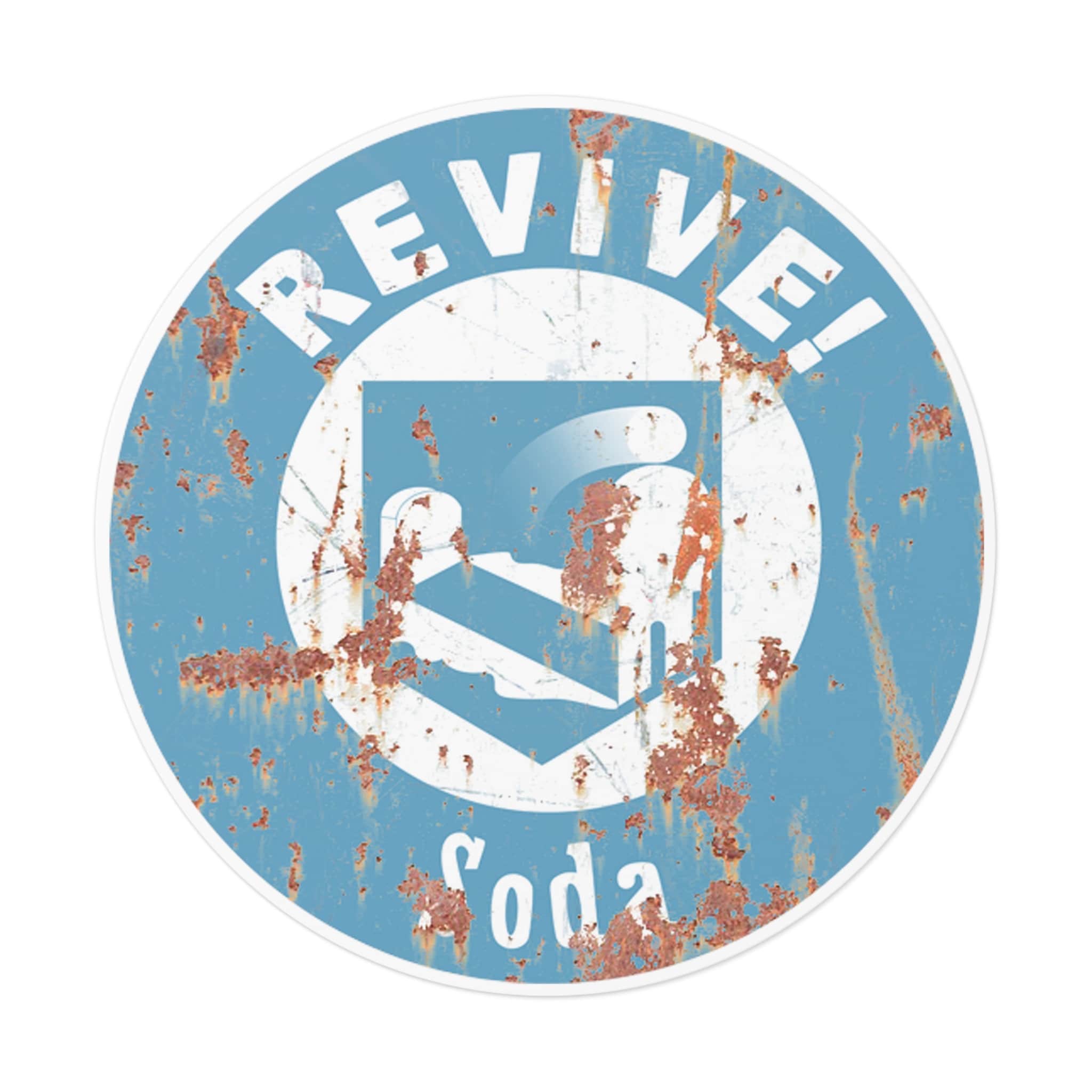 Quick Revive Soda Label