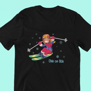 chix with stix coloring pages image