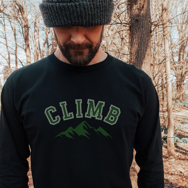 Climbing T Shirt - Etsy