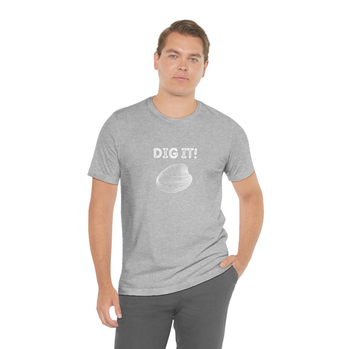 Dig It! Clam Funny Clamming T-shirt Unisex Jersey Short Sleeve - Etsy