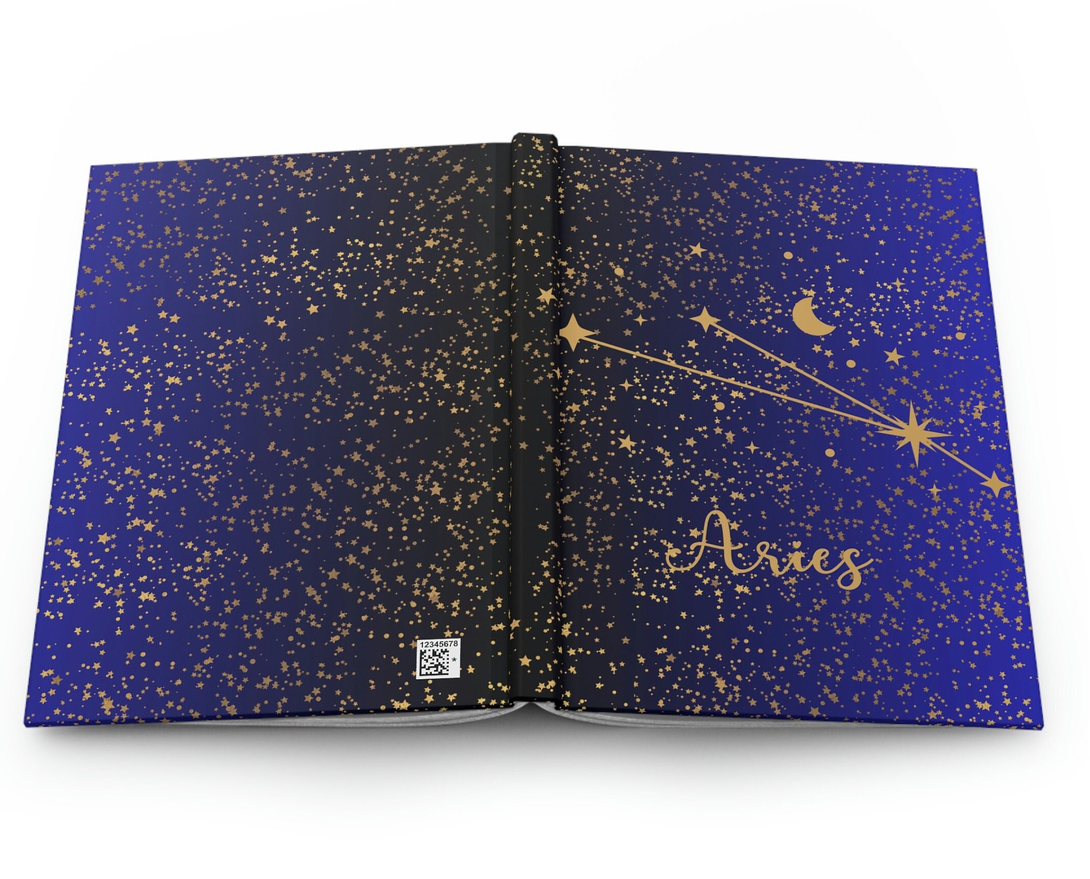 Aries Constellation Astrology Zodiac Hardcover Journal Matte - Etsy