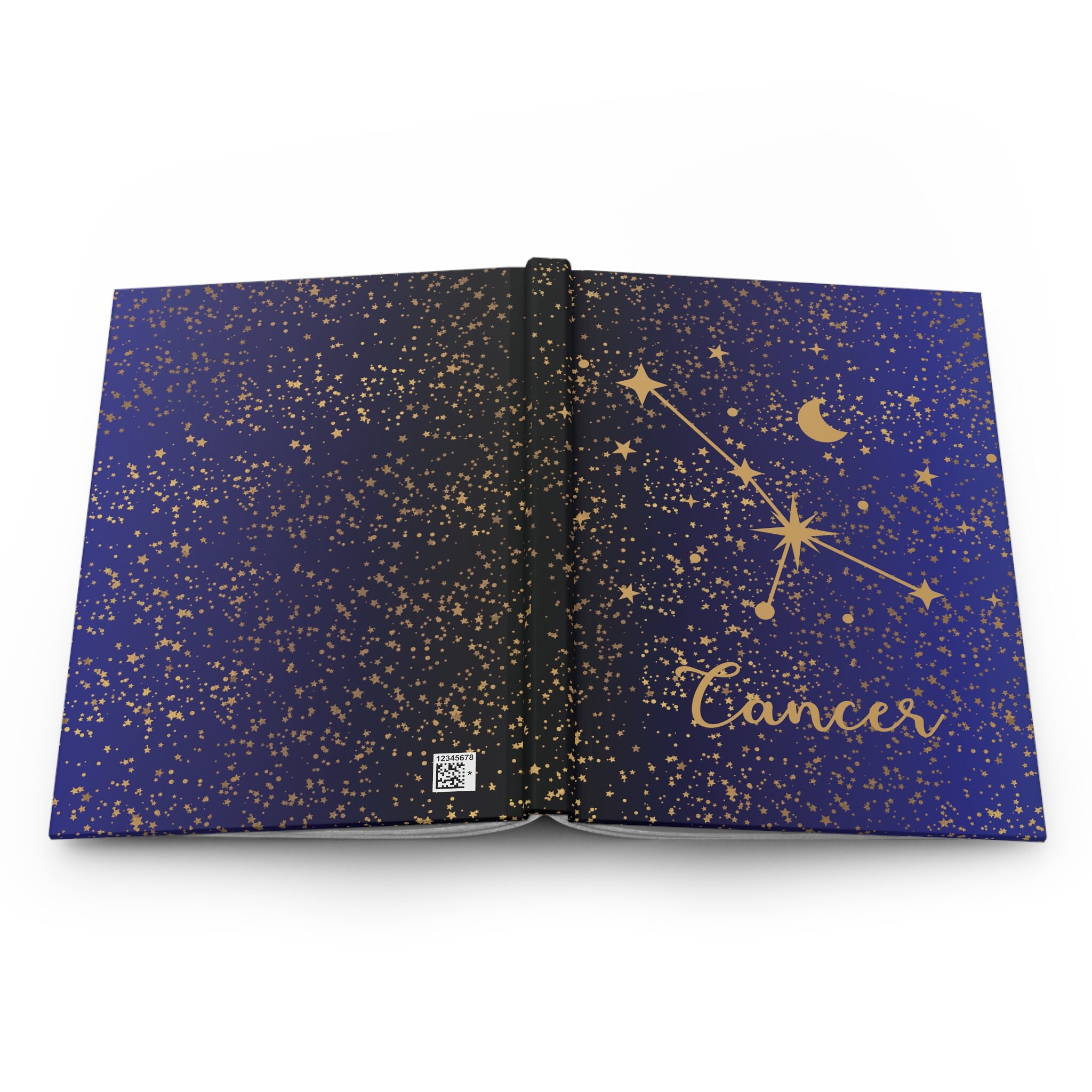 Cancer Constellation Zodiac Hardcover Lined Journal Matte - Etsy