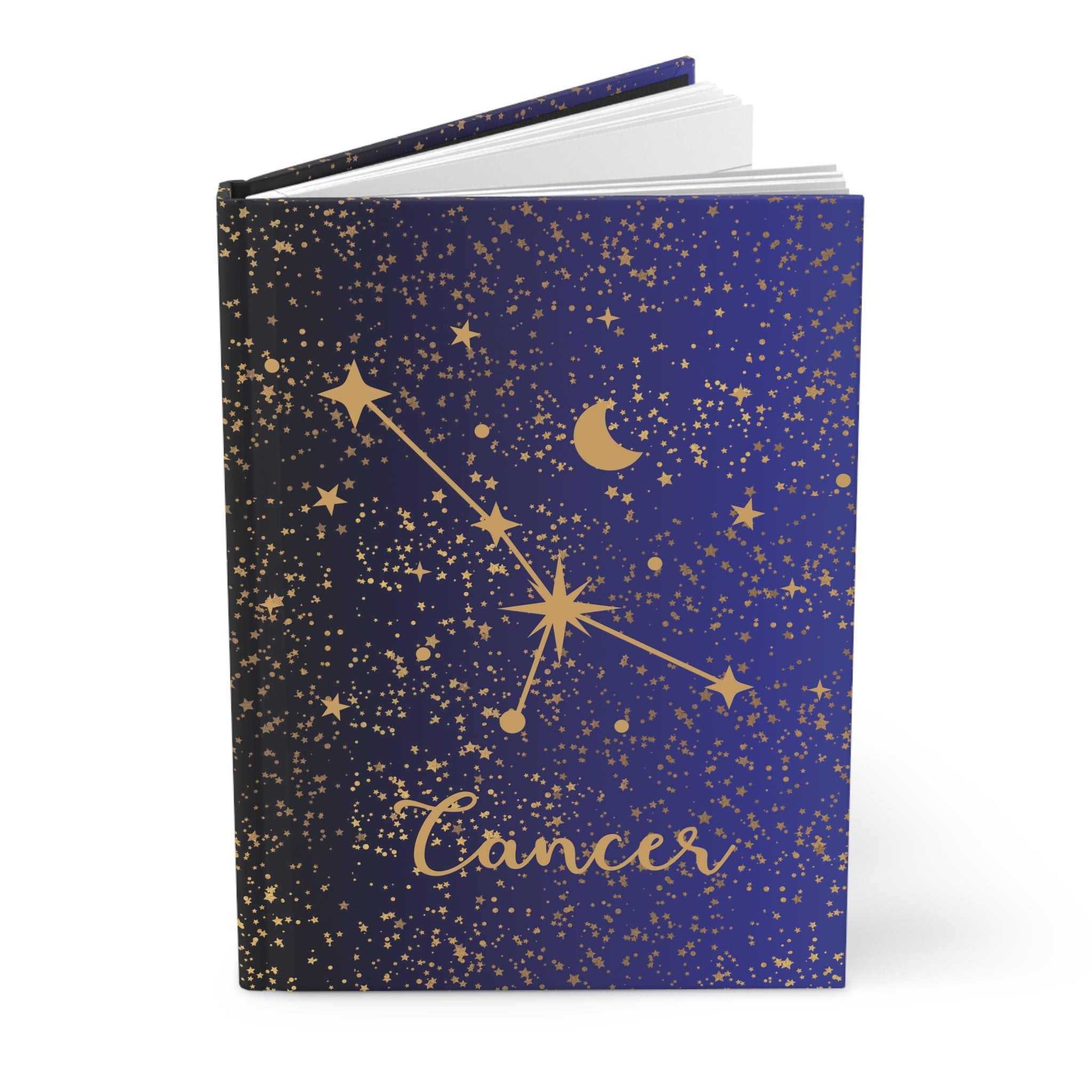 Cancer Constellation Zodiac Hardcover Lined Journal Matte - Etsy