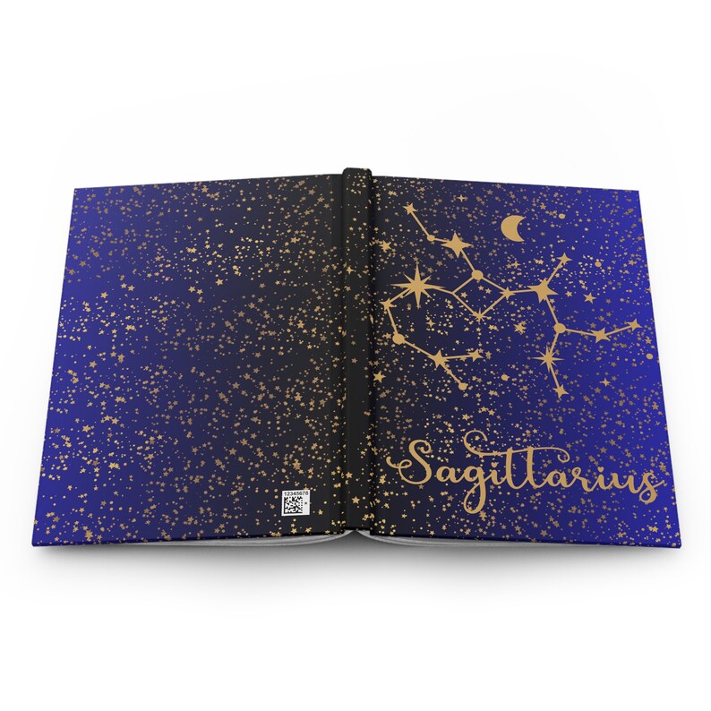 Sagittarius Constellation Zodiac Astrology Hardcover Journal Matte - Etsy