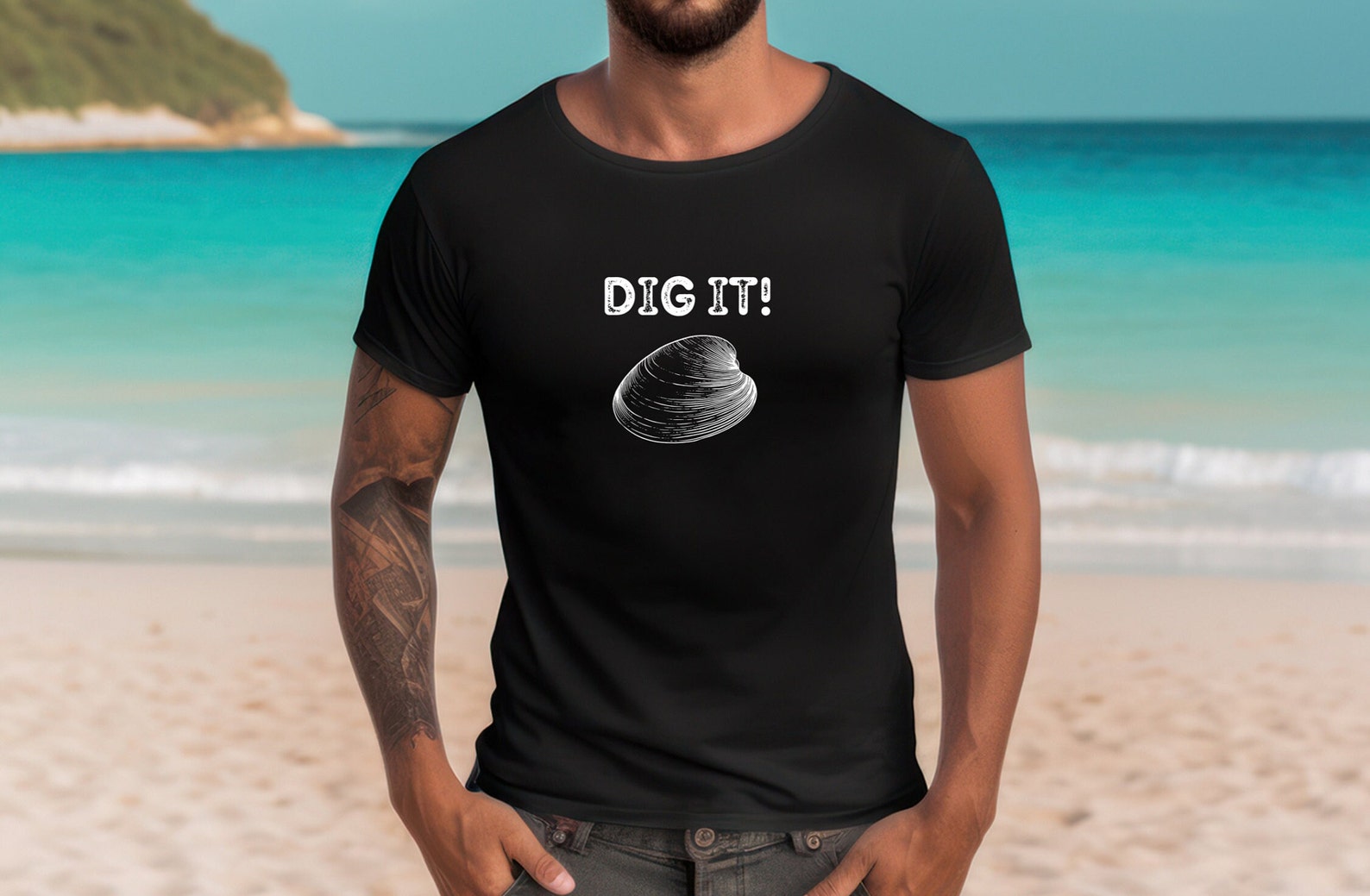 Dig It! Clam Funny Clamming T-shirt Unisex Jersey Short Sleeve - Etsy