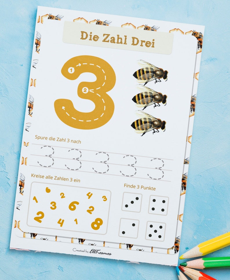 Learn Numbers 1 to 10 Worksheets Learning Sheets Kindergarten Child ...