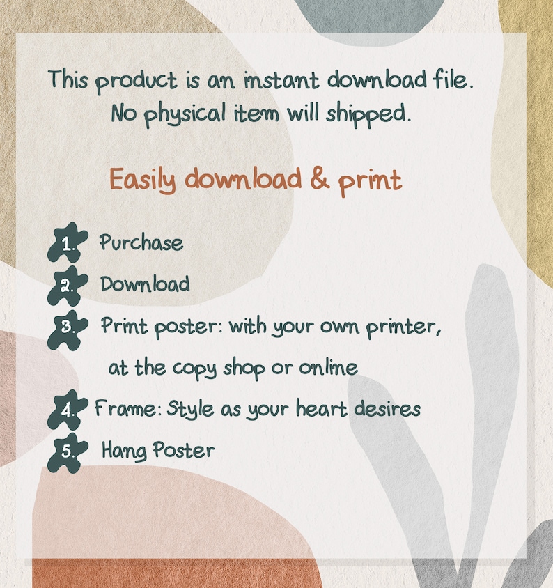 Greek Alphabet Poster Greek ABC Educational Poster Kids and Nursery ...